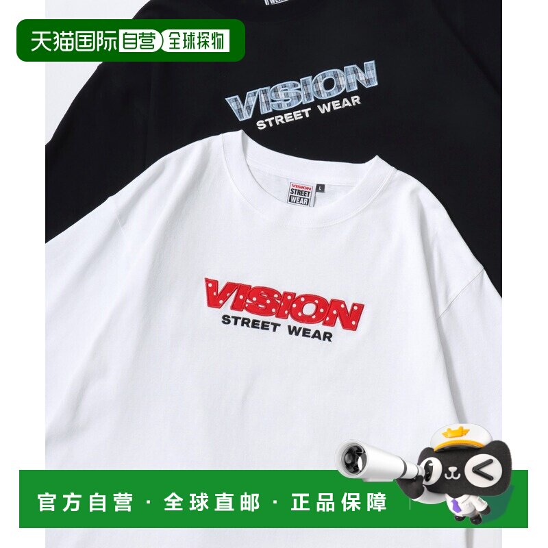 日本直邮VISION STREET WEAR 男女同款 纯棉 oversize 总图案刺绣