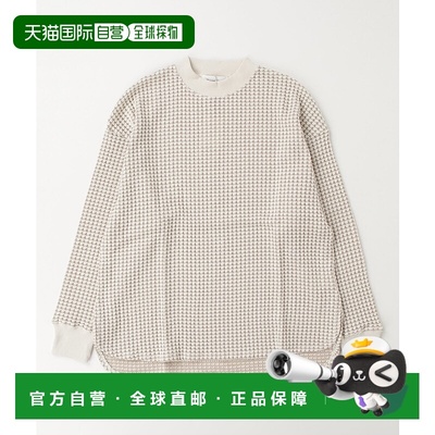 1h可退 日本直邮MASTER FRAME 男士大麦花织长袖T恤 A0439UTS497