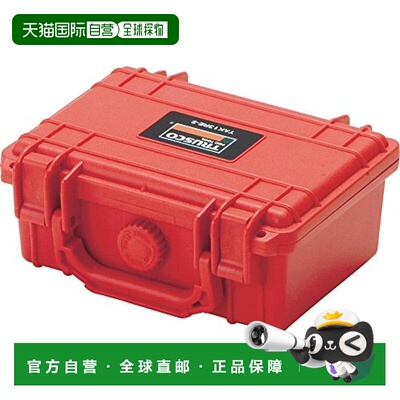 【日本直邮】TRUSCO中山工具保护盒红色S TAK13RE-S210*167*90mm