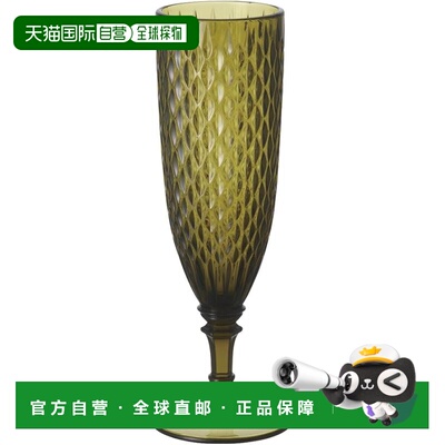 【日本直邮】KINTO ROSETTE 香槟杯 绿色 160ml 22834