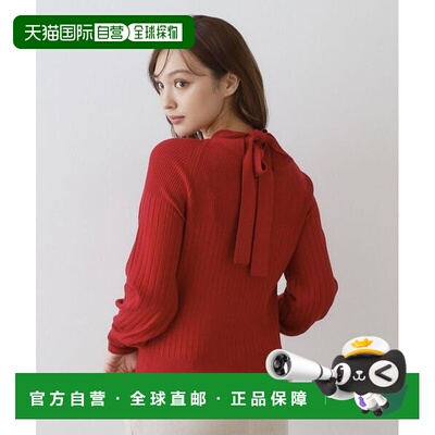 日本直邮DRESSTERIOR 背部蝴蝶结针织衫
