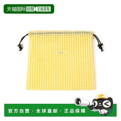 1h可退 日本直邮SHIPS Diminutivo: Mesh Gingham 巾着包手提袋