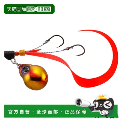 日本直邮jackall 鲷鱼拉钓 TG 开关 糖果 120 克 红金