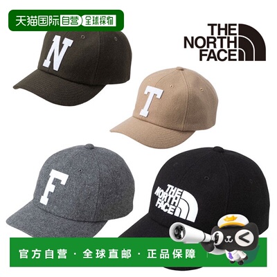 日本直邮The North Face TNF LOGO 法兰绒帽子 NN42338 毛毡徽章