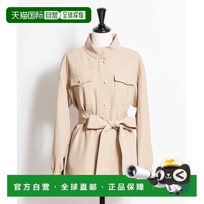 日本直邮Noela 女装 宽松半开襟轻便外套 胸前翻盖口袋设计 56241
