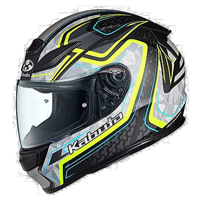 【日本直邮】Ogk Kabuto全盔SHUMA FROZE 带空气冷却性能头盔 黑