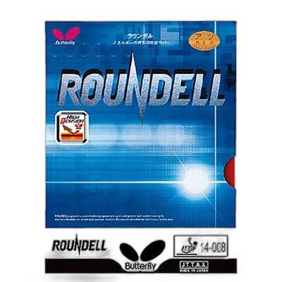 日本直邮Butterfly Roundel 05860-278 黑色塔马斯乒乓球胶皮