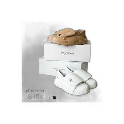 日本直邮Moonstar 男女款魔术贴运动鞋 EVA 鞋底一脚蹬ET003