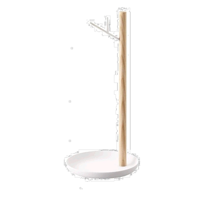 【日本直邮】山崎实业 香蕉架 tosca 白 有利于香蕉的保存 也可挂