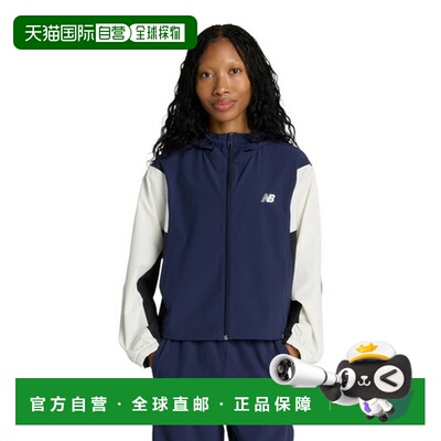 日本直邮（New Balance）女士羊毛连帽夹克 WJ61M2MGTNV速干运动