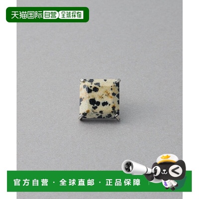 1h可退 日本直邮ete 女装 天然石 格拉纳特 原创切割 耳钉 M 8723