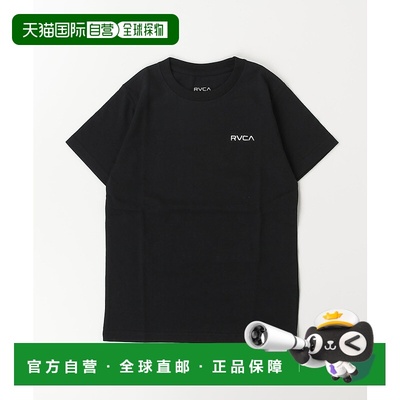 1h可退 日本直邮RVCA儿童版高速花卉图案T恤 BE04EP21
