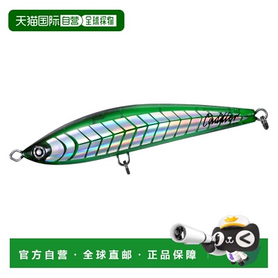 日本直邮Daiwa Offshore Lure Saltiga Cuddler 140F 透明绿色 Ki