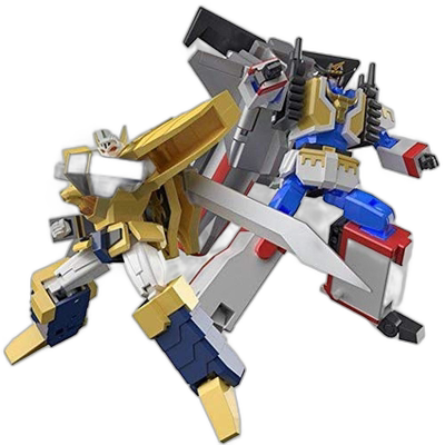 【日本直邮】Bandai万代 勇者指令 达古奧2&狂狮卡基度 模型