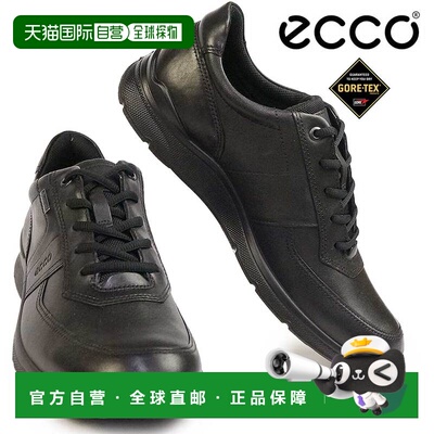 日本直邮ECCO IRVING 男士防水 Gore-Tex 皮革运动鞋商务鞋511614