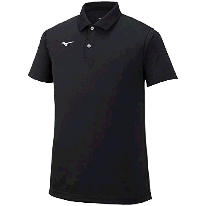 日本直邮美津浓N-XT系列吸汗速干 短袖POLO衫32MA9670黑色3XL