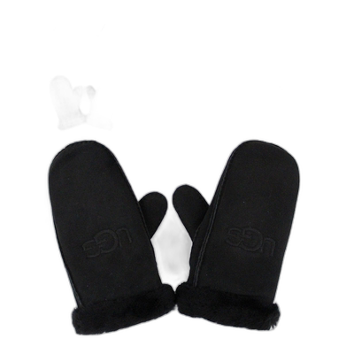 日本直邮UGG 女士手套 Shearling Embroider Mitten 20932