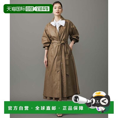 日本直邮Raster 连衣裙 摩卡色 可水洗套装