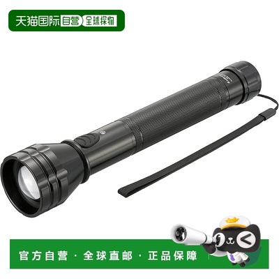 【日本直邮】OHM 电动手电筒 手持灯 LED 防水 LED 变焦灯 红色 0