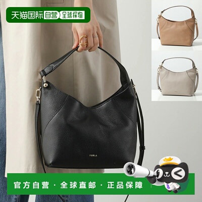 日本直邮Furla LARA S HOBO 小号单肩包 WB01958 HSF000 女士真皮
