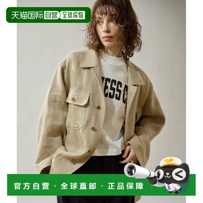 1h可退 日本直邮Drawing Numbers 女装 亚麻夹克 DNZ1061207A0002