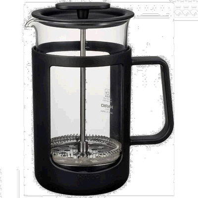 【日本直邮】HARIO哈里欧 滤制咖啡壶耐热玻璃法压壶 过滤壶