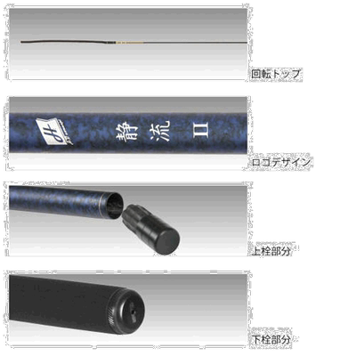 日本直邮Keiryu Rod HB Concept Seiryu II 中硬 360 HB 概念