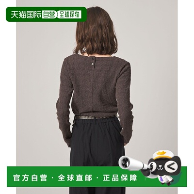 日本直邮Steven Alan 女士 立体肌理圆领针织上衣 82122000020