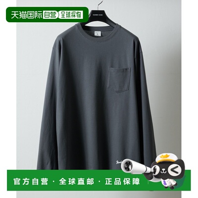 日本直邮NUMBER (N)INE 男女同款 纯棉长袖T恤 左【付后1h可退】