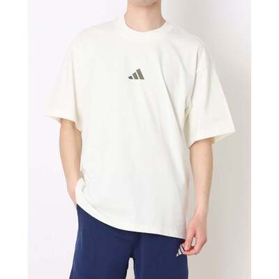 日本直邮Adidas/阿迪达斯舒适宽松翻领字母T恤男款 KB4875