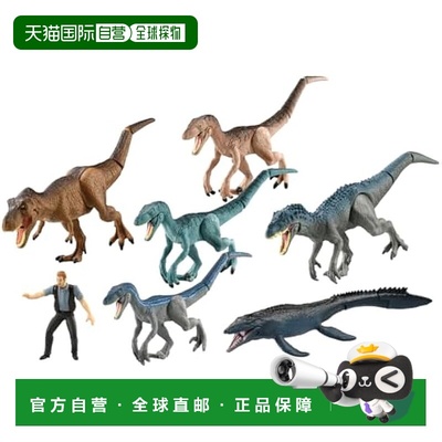 【日本直邮】多美玩具  Ania 侏罗纪世界终战斗套装动物恐龙