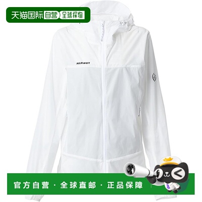 【日本直邮】猛犸象 Meron UL WB 连帽夹克 AF 女式风衣 白色