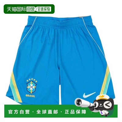 日本直邮Nike 巴西队 DRYFIT 短裤 耐克速干黑色 IB5411-435