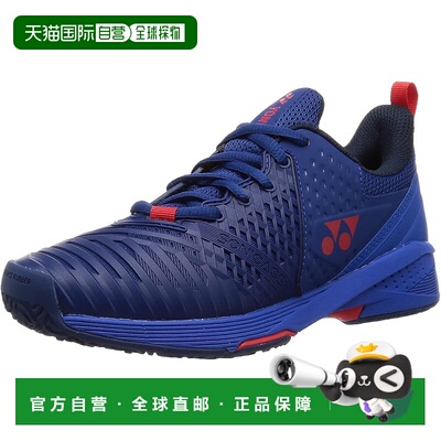 【日本直邮】尤尼克斯Power Cushion Sonicage 3MGC网球鞋藏青/红