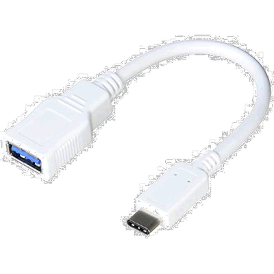 【日本直邮】宜丽客TypeC数据线3A5Gbps白色 USB3-AFCM01WH