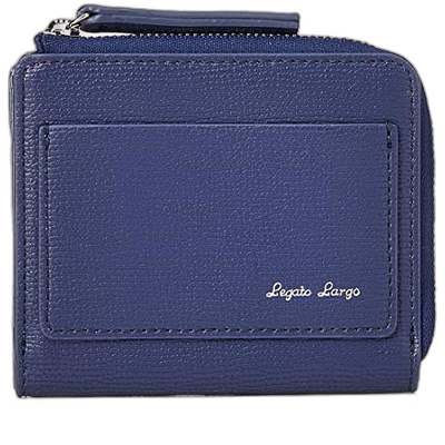 【日本直邮】legato largo 折叠钱包 Lineare LJ-E1513 藏青