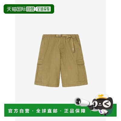 日本直邮THE_NORTH_FACE防水宽松纯色工装短裤 男女同款 NB42633