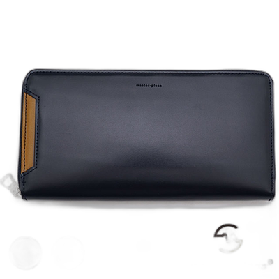 日本直邮master-piece masterpiece男士圆形拉链钱包Notch [22305
