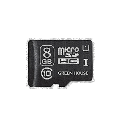 【日本直邮】Green House microSDHC卡8GB Class10 GH-SDMRHCUB8G