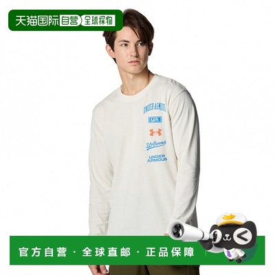 日本直邮UNDER ARMOUR 男士长袖T恤 UA Heavyweight Graphic [601