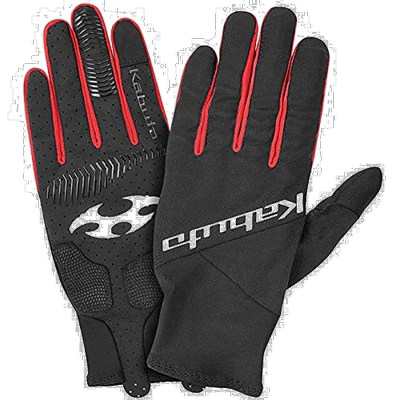 【日本直邮】Ogk Kabuto自行车骑行手套PRG-7黑红 XL 200-210毫米