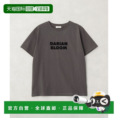 日本直邮earth music&ecology 女装 立体绒感印花T恤 01002195900