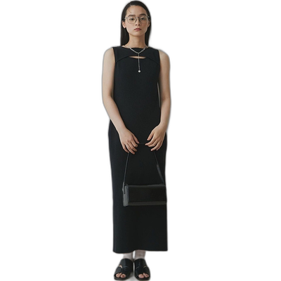 日本直邮LAGUNAMOON 女士2WAY剪裁针织连衣裙 032450308801尼龙