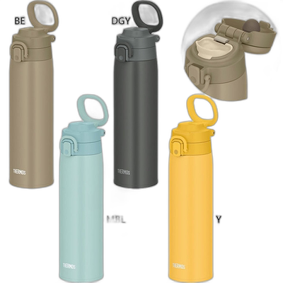 日本直邮Thermos 男士女士保温杯 JOS750 灰色、米色、黄色