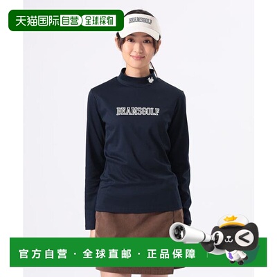1h可退 日本直邮BEAMS GOLF ORANGE LABEL / 松鼠印花高领T恤（防