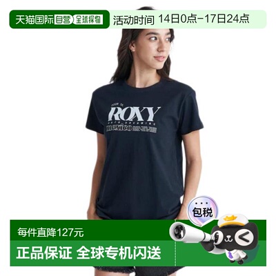 日本直邮ROXY DREAMING MEXICANA大logo短袖T恤 [24SURST242032BB