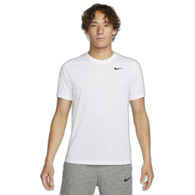 日本直邮NIKE Dri-FIT运动服跑步男士速干白色上衣DX0990-100高档