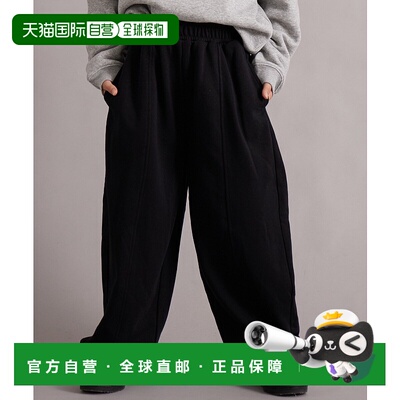 1h可退 日本直邮PAIRMANON STREET儿童宽松切替束脚卫裤 柔软舒适