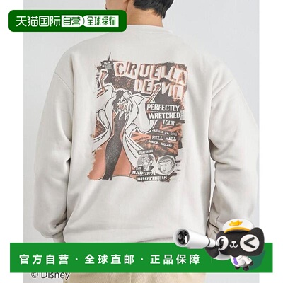 1h可退 日本直邮coen VILLAINS 复古风卫衣运动