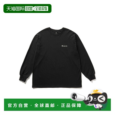 日本直邮Snowpeak Soft Cotton Relaxed Logo长袖T恤 TS-25AU010